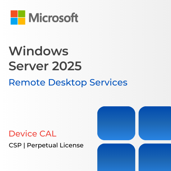 Windows Server 2025 Remote Desktop Service - Device CAL (CSP) (Perpetual)